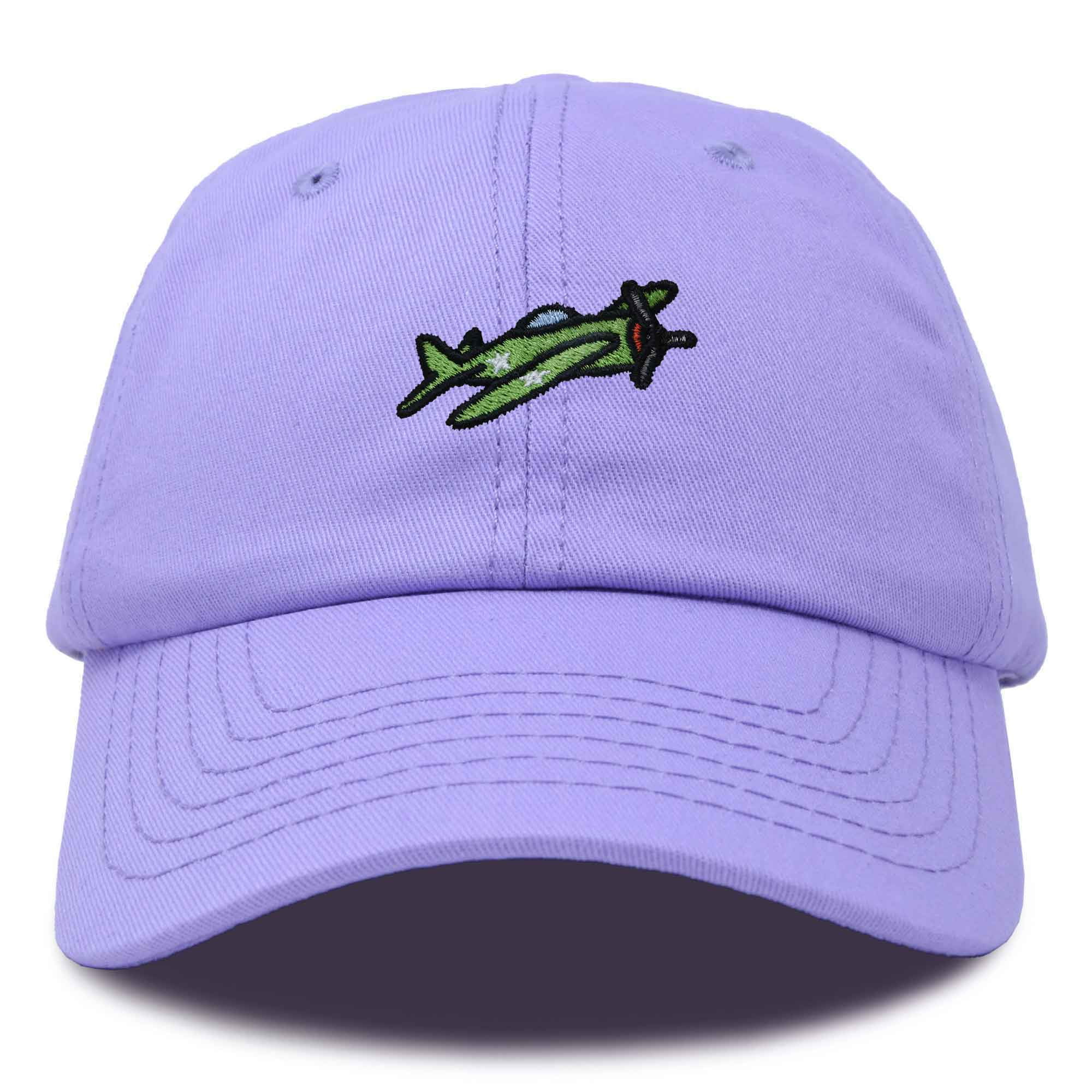 Dalix Military Plane Embroidered Cap Cotton Baseball Hat Airplane Jet ...