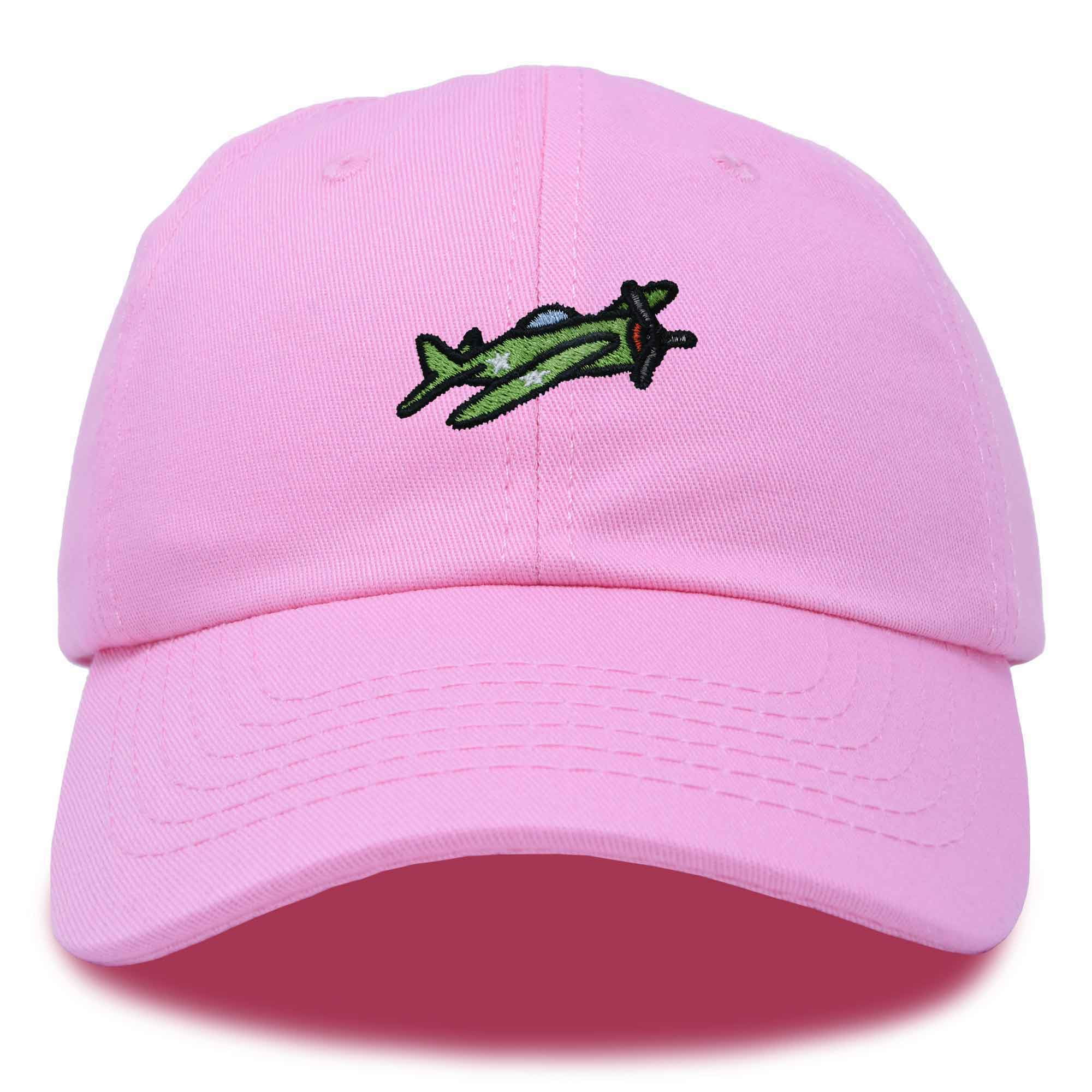 Dalix Military Plane Embroidered Cap Cotton Baseball Hat Airplane Jet ...