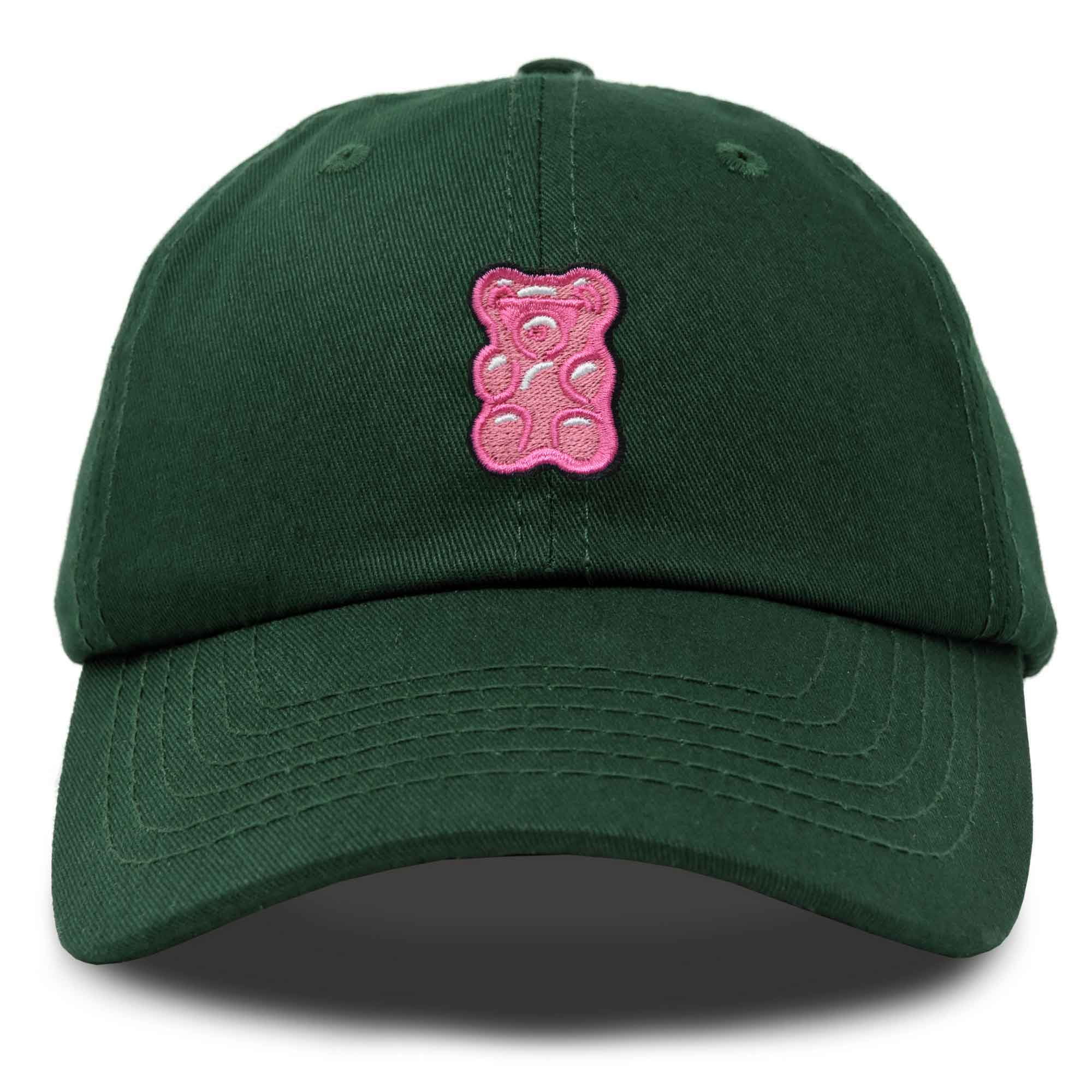 Dalix Pink Gummy Embroidered Cotton Dad Hat Baseball Cap Adjustable ...