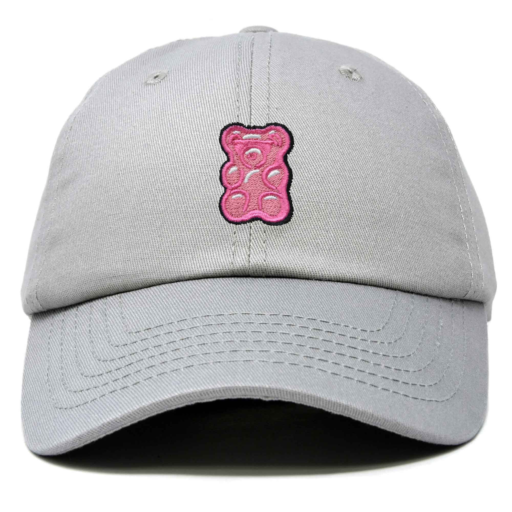 Dalix Pink Gummy Embroidered Cotton Dad Hat Baseball Cap Adjustable ...