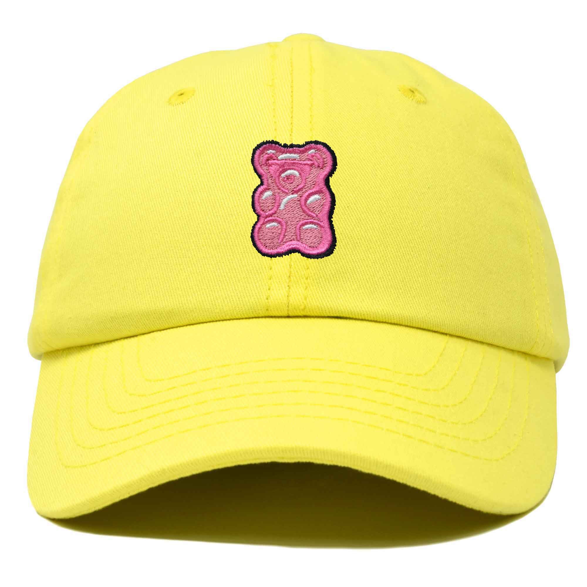 Dalix Pink Gummy Embroidered Cotton Dad Hat Baseball Cap Adjustable ...