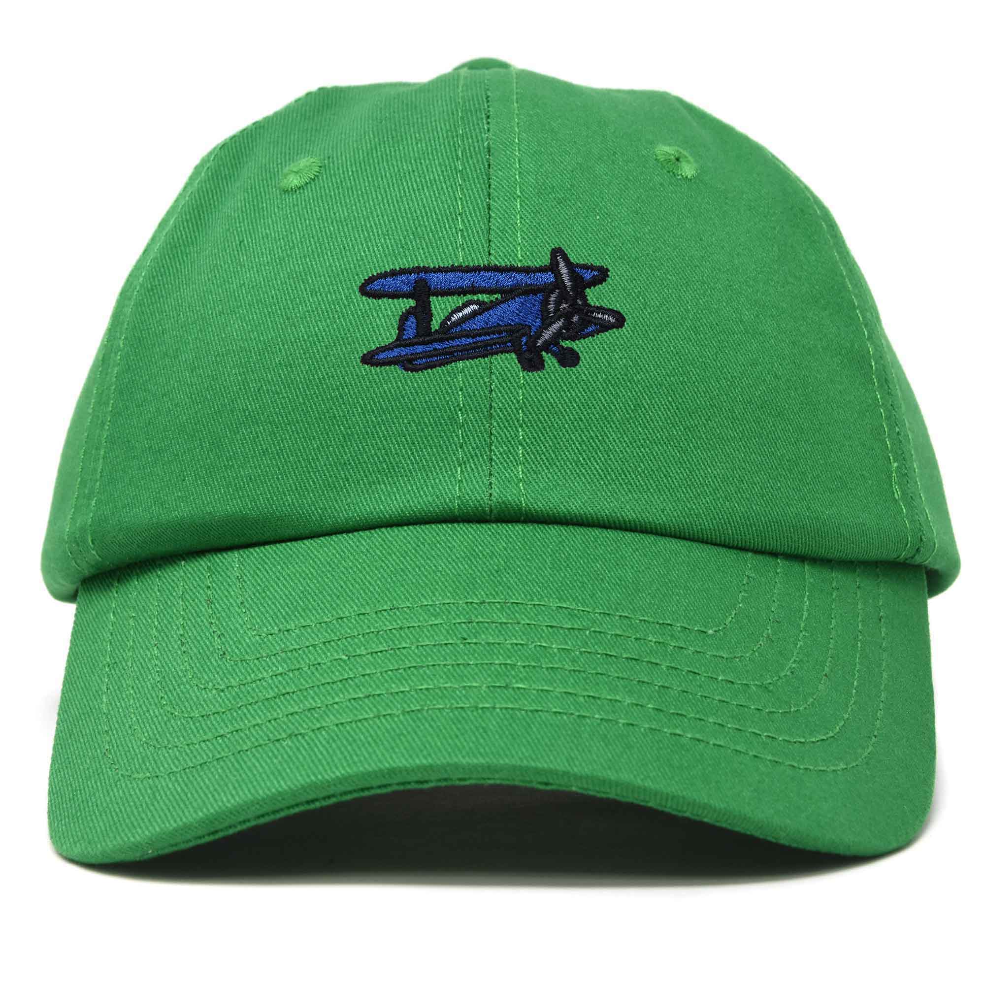 Dalix Propeller Plane Embroidered Cap Cotton Baseball Hat Airplane Men ...