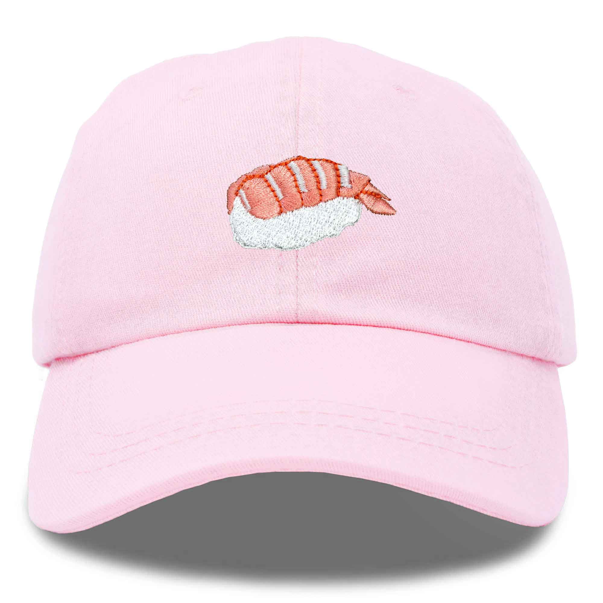 Dalix Shrimp Nigiri Embroidered Sushi Cotton Dad Hat Baseball Cap ...