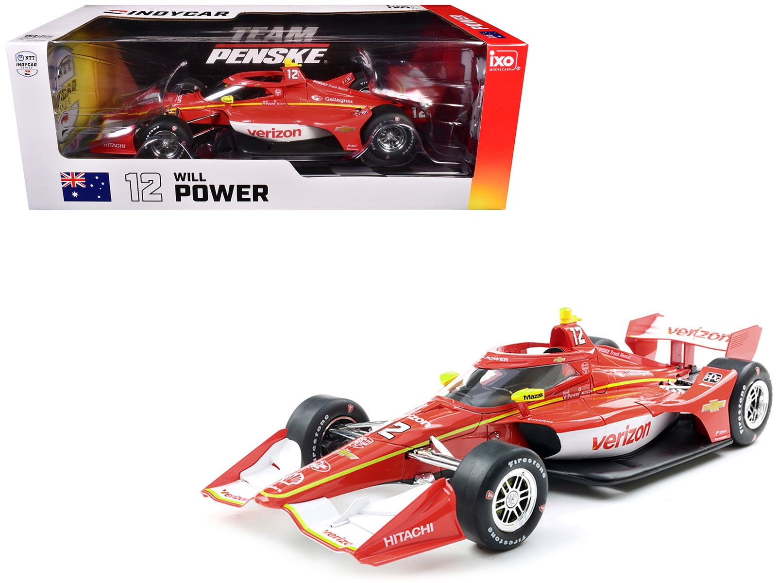 Dallara IndyCar #12 Will Power "Verizon" Team Penske (Road Course ...