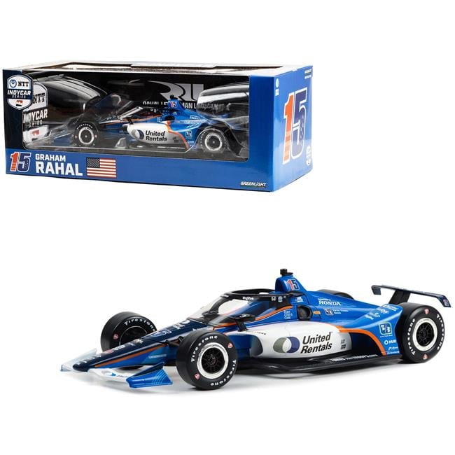 Dallara IndyCar #15 Graham Rahal "United Rentals" "NTT IndyCar Series ...