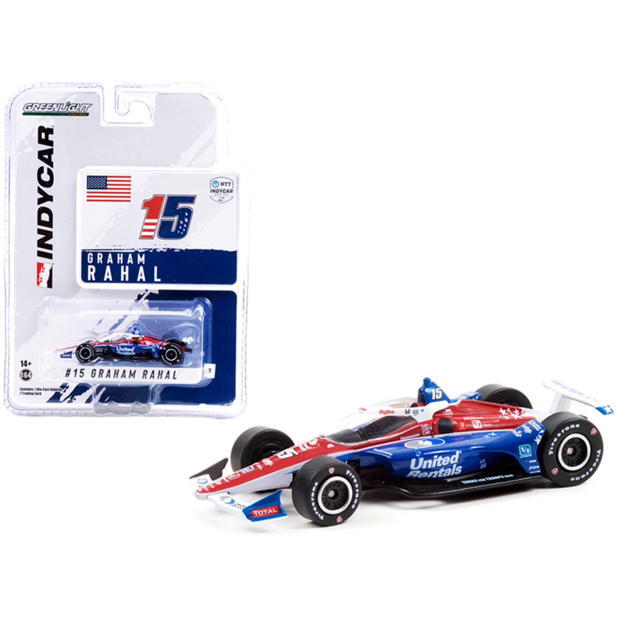 Dallara IndyCar #15 Graham Rahal "United Rentals" Rahal Letterman ...