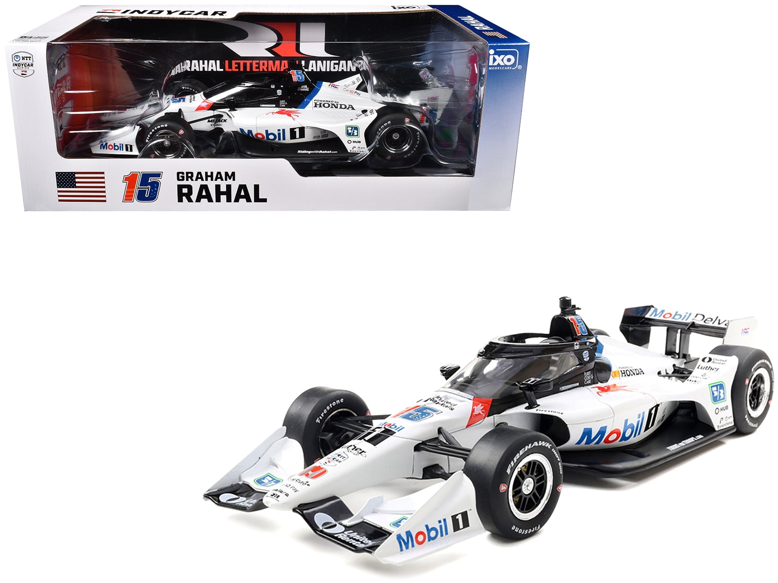 Dallara IndyCar #15 Graham Rahal "Mobil 1" Rahal Letterman Lanigan ...
