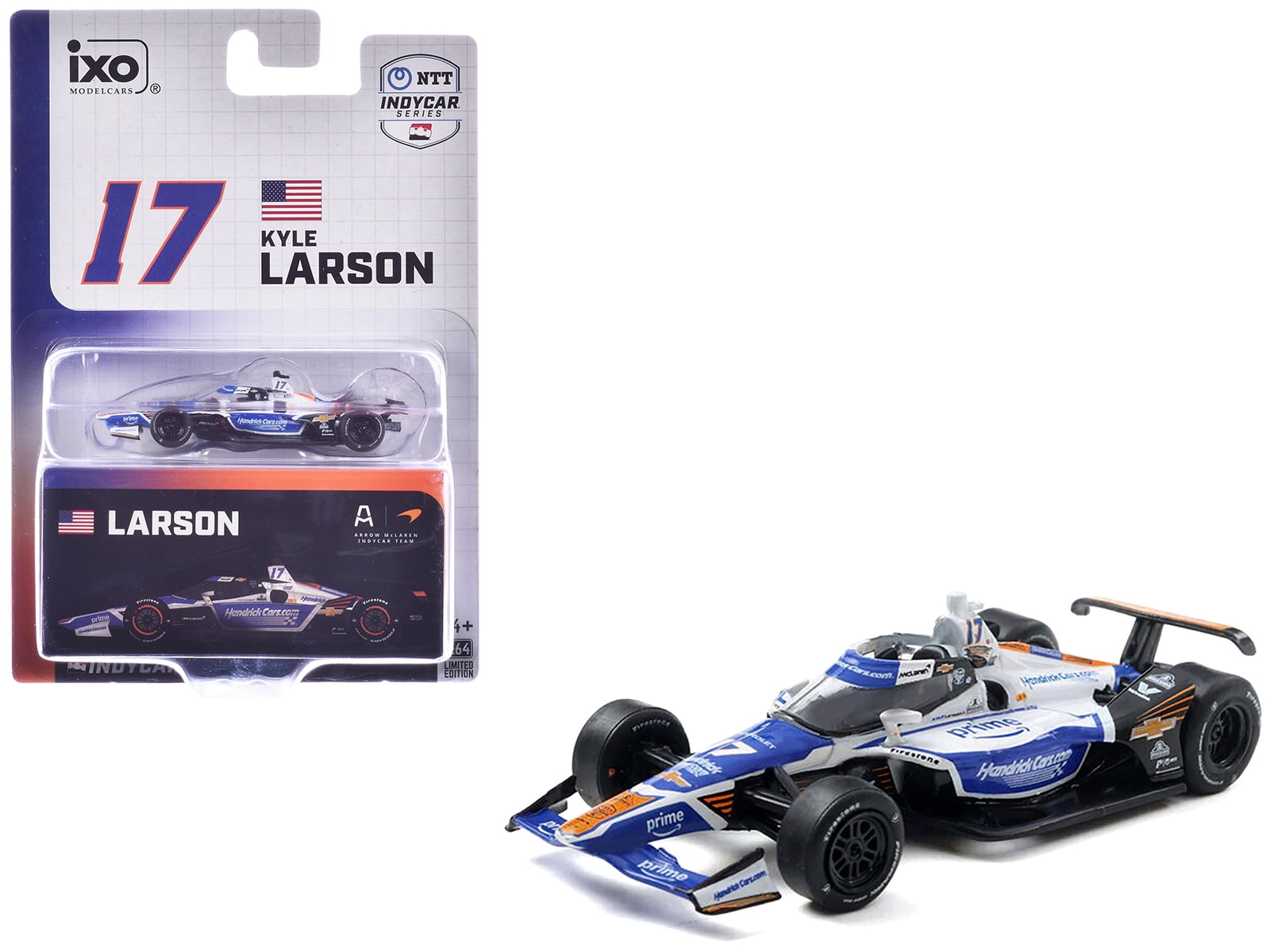 Dallara IndyCar #17 "HendrickCars.com" Arrow McLaren "NTT IndyCar ...