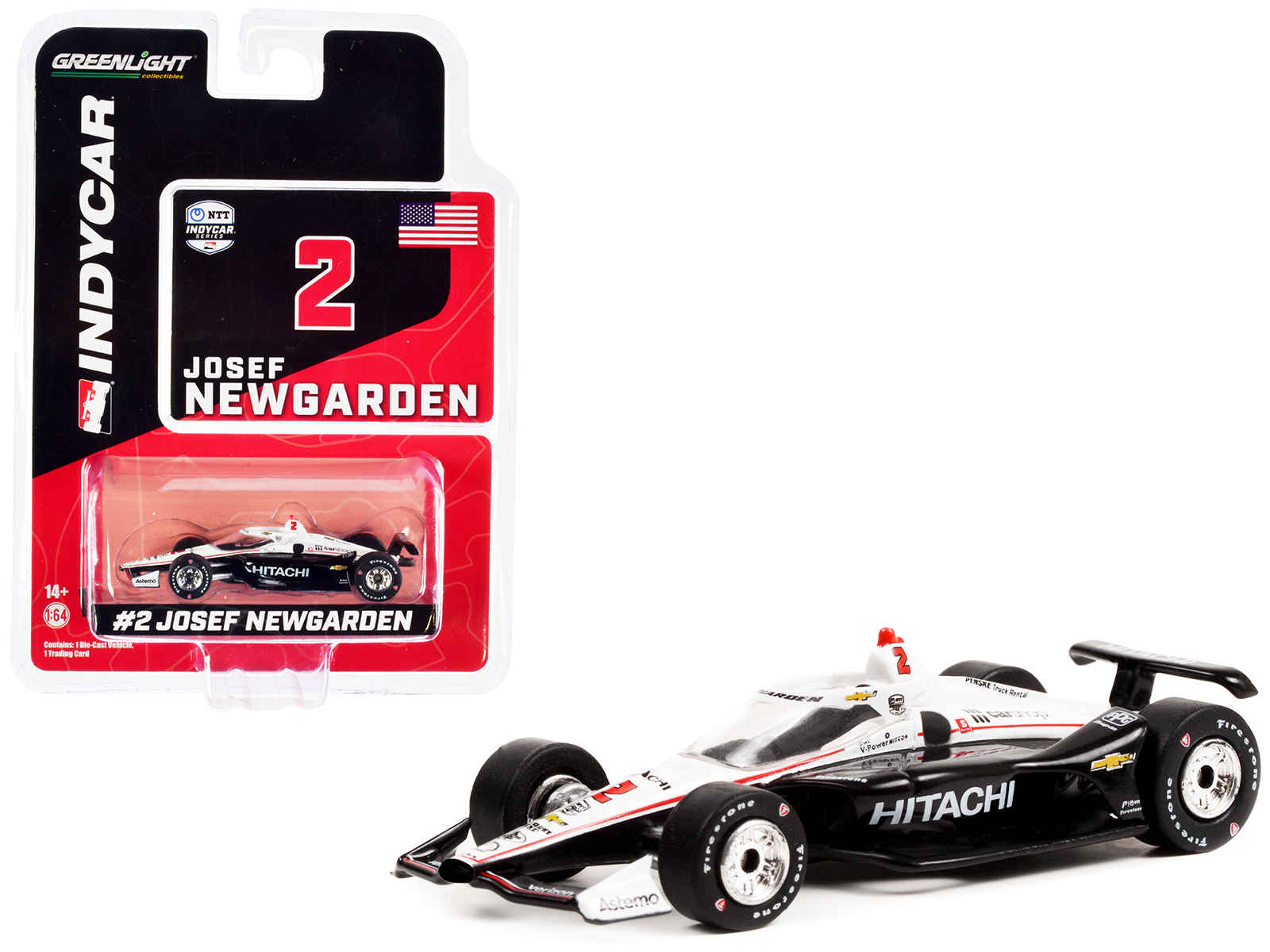 Dallara IndyCar #2 Josef Newgarden "Hitachi" Team Penske "NTT IndyCar ...