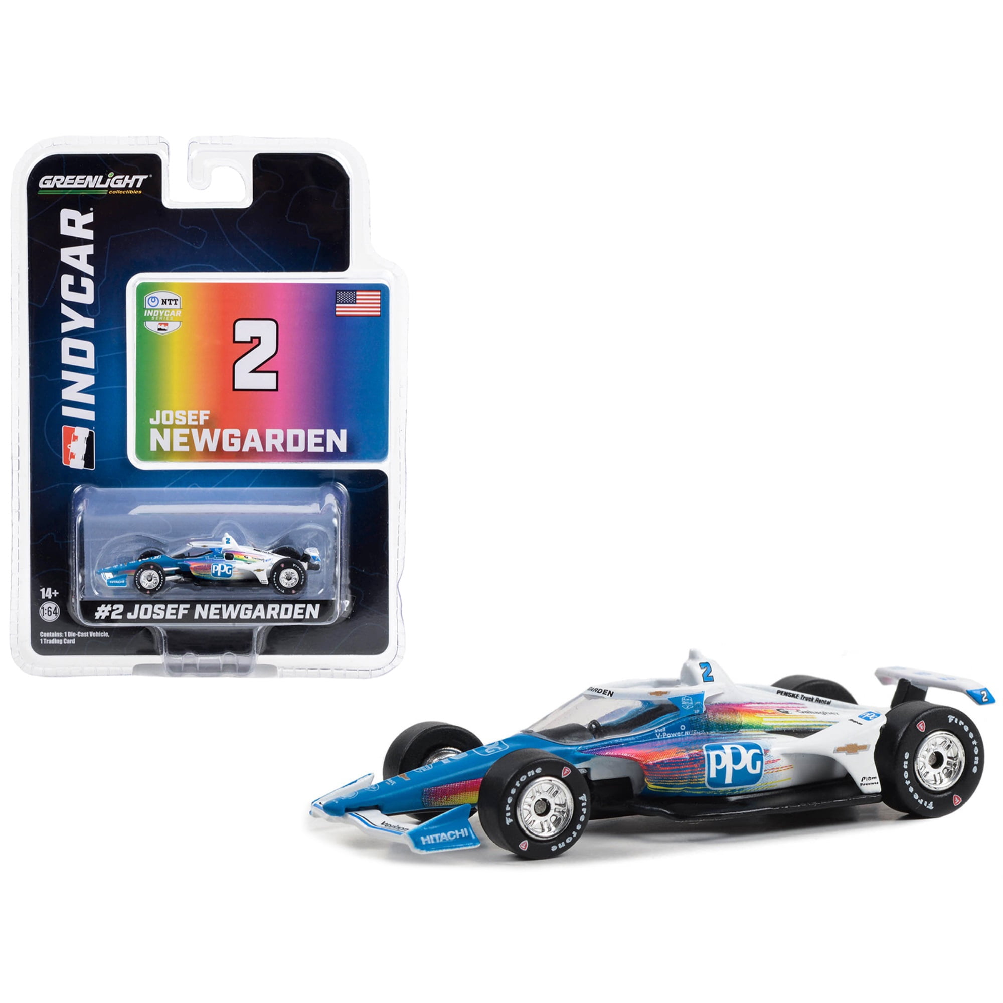 Dallara IndyCar #2 Josef Newgarden "PPG" Team Penske "NTT IndyCar ...