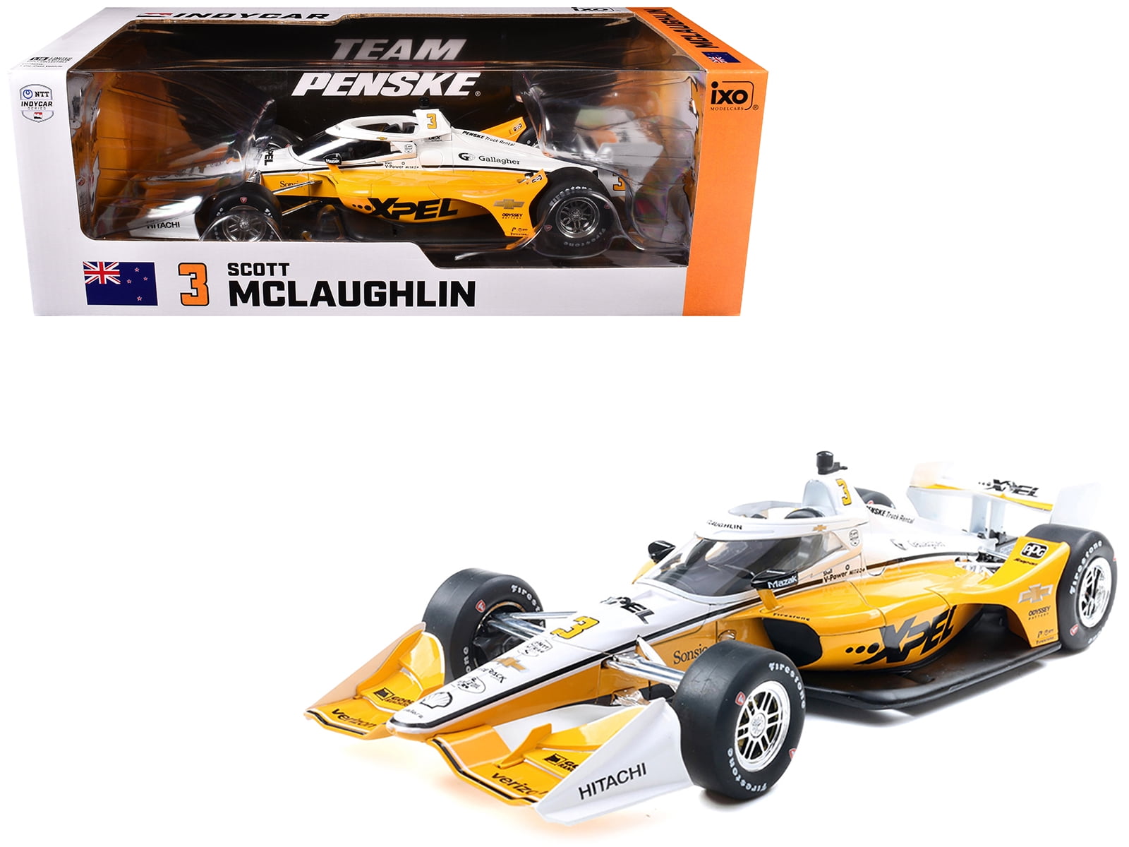 Dallara IndyCar #3 Scott McLaughlin "XPEL" Team Penske (Road Course ...