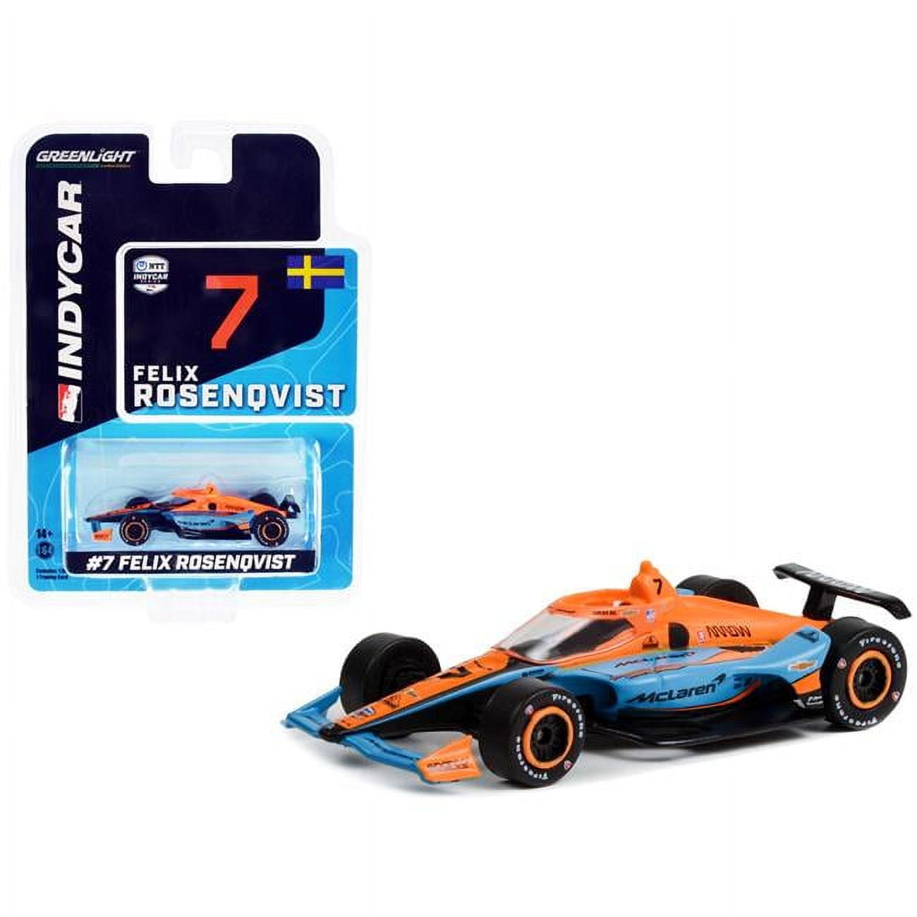 Greenlight 11533 Dallara IndyCar No.7 Felix Rosenqvist McLaren Arrow ...