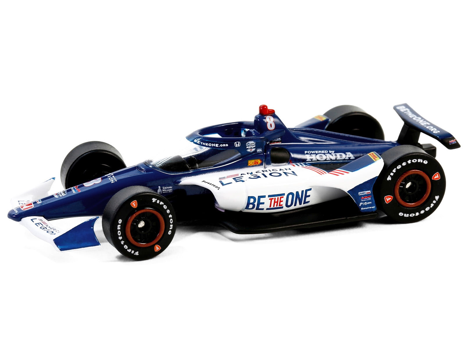 Dallara IndyCar #8 "The American Legion" Chip Ganassi Racing "NTT ...