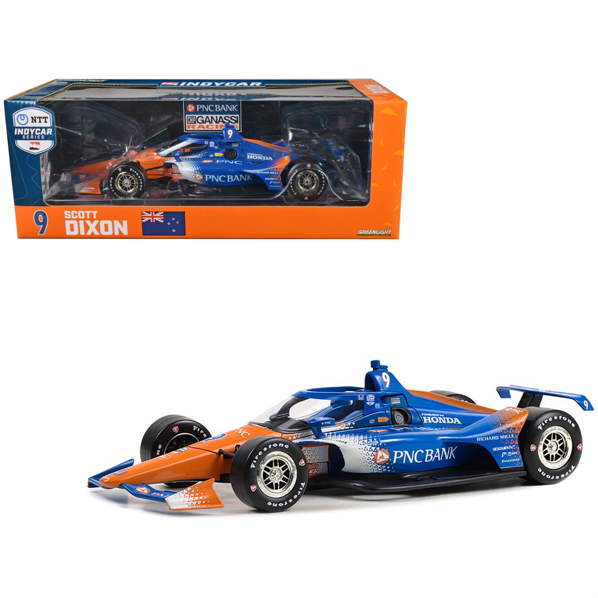 Dallara IndyCar #9 Scott Dixon "PNC Bank" Chip Ganassi Racing "NTT ...