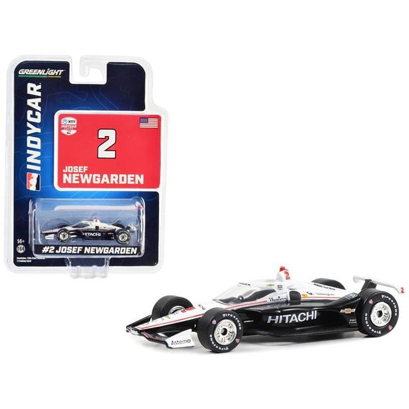 Dallara IndyCar No.2 Josef Newgarden Hitachi Team Penske NTT IndyCar ...