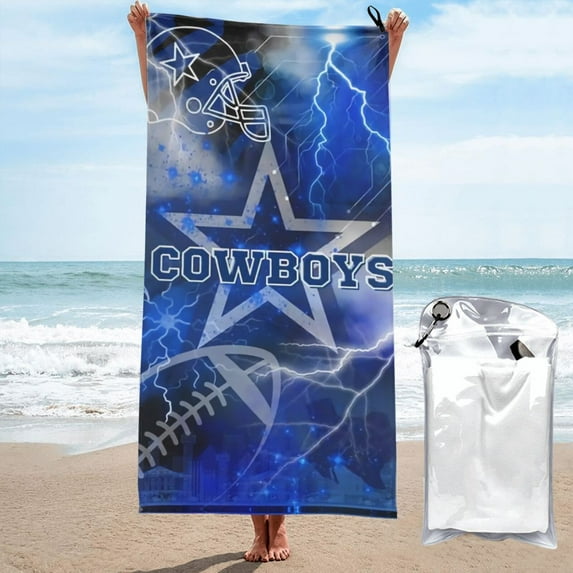 Dallas 2025 Football Microfiber Towel | Fast-Drying & Compact Travel ...