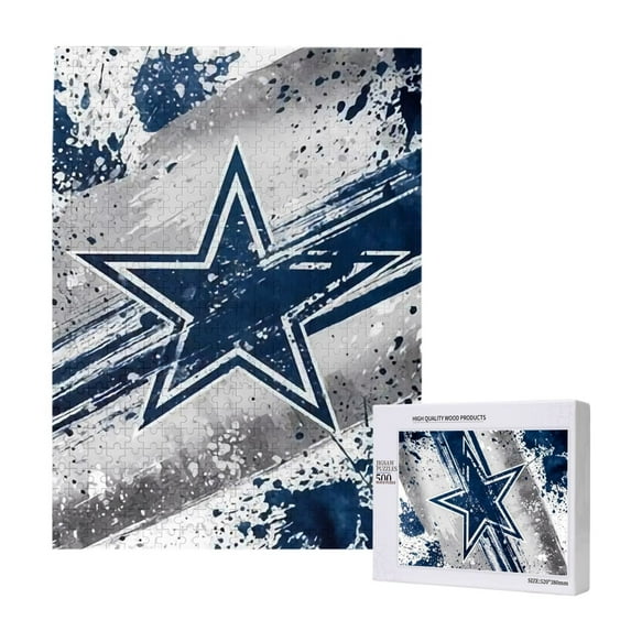 Dallas Adult Wooden Jigsaw Puzzle (Colorful Box) - 500 Pieces ...