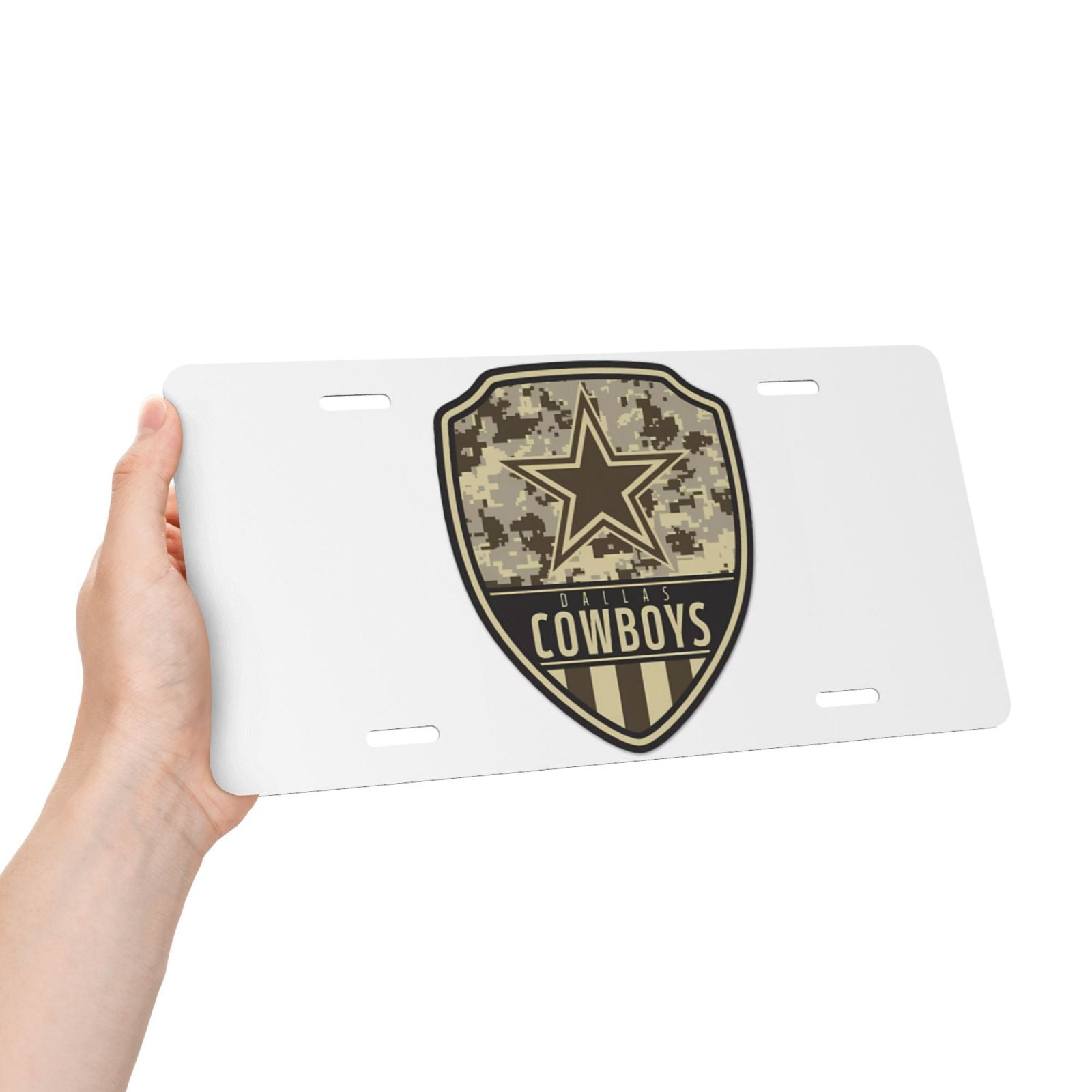 Dallas Aluminum America Football License Plate 6" X 12" - Team-Inspired ...