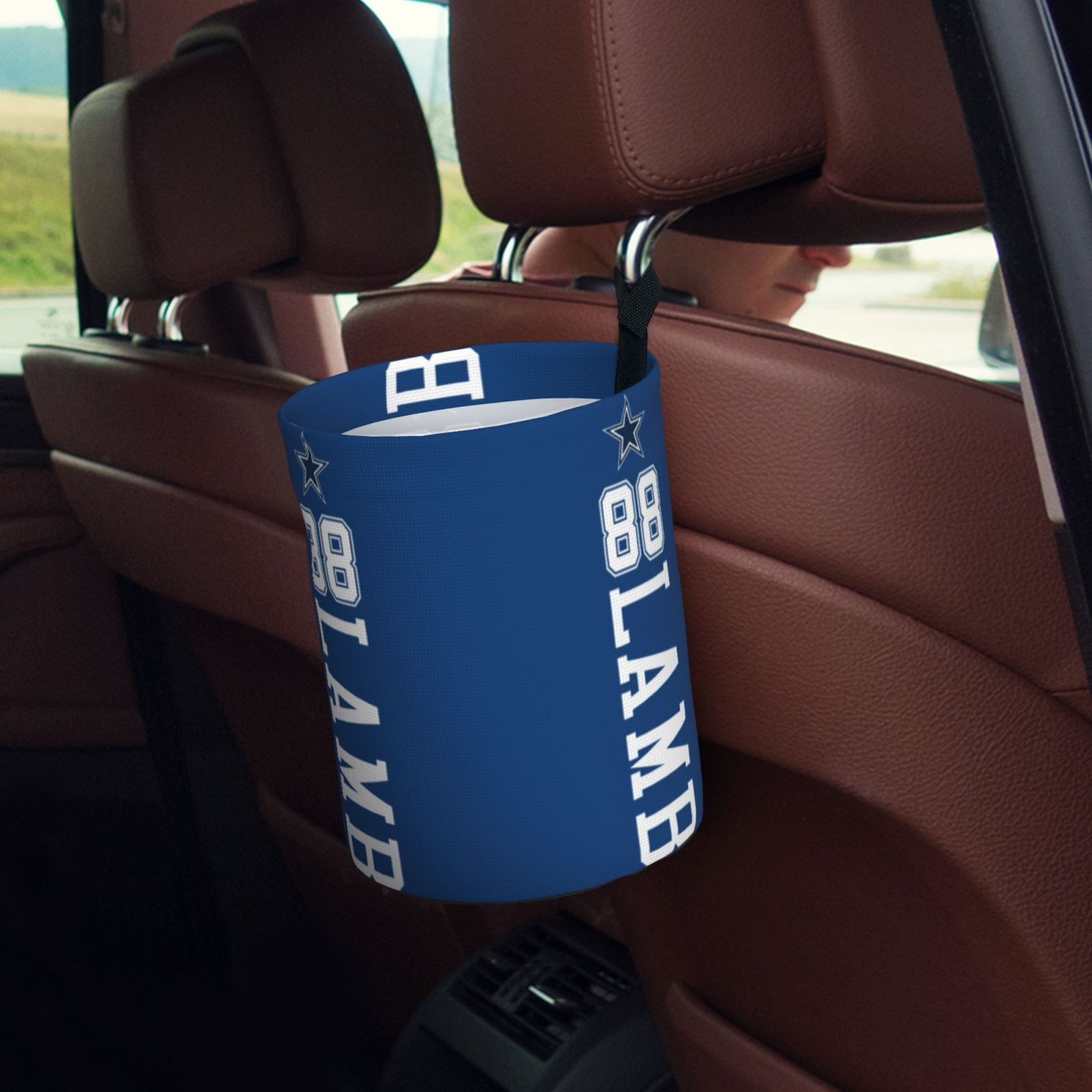 Dallas America Football Team-Inspired Car Trash Can - 600D Oxford Cloth ...