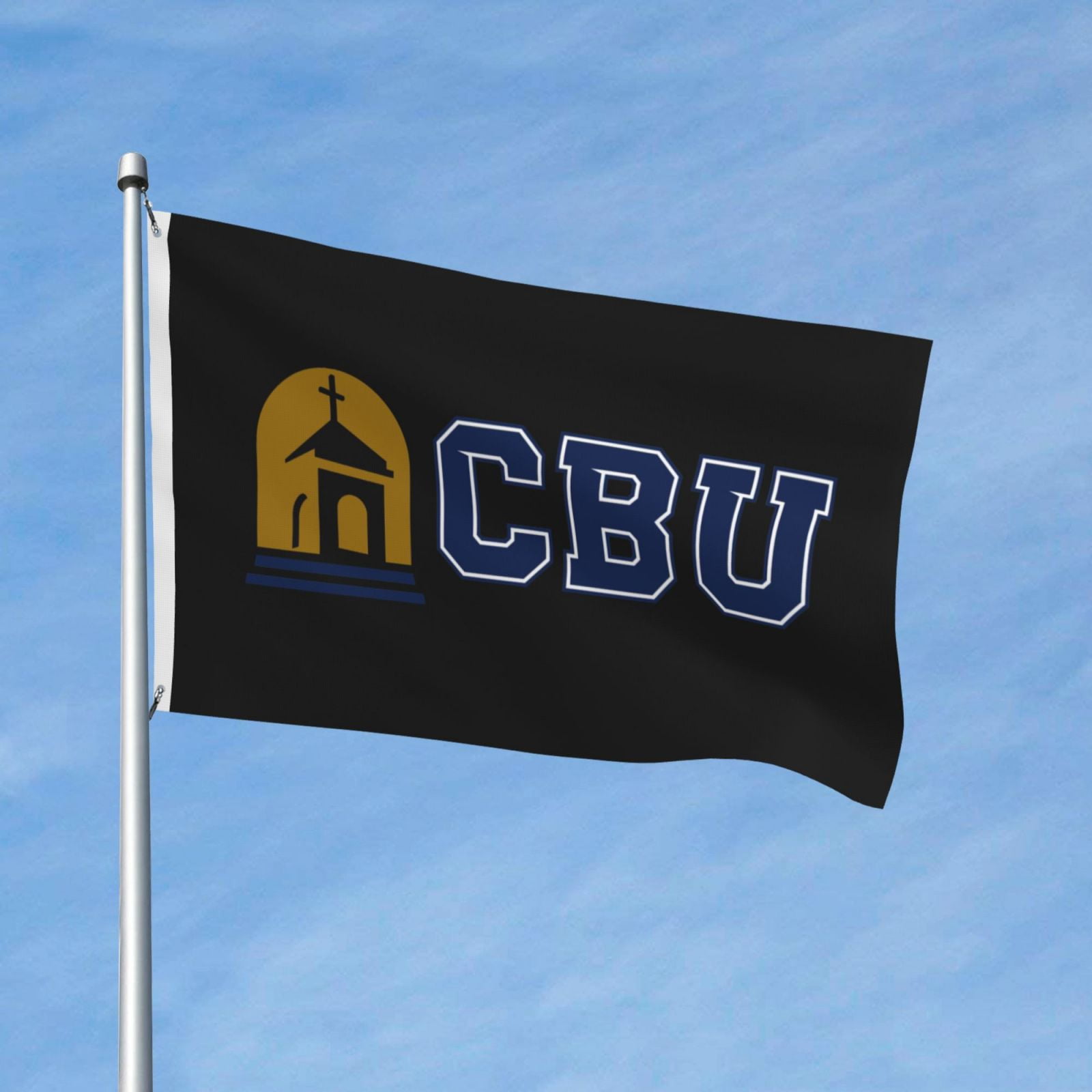 Dallas Baptist University Logo 3x5ft Double Sided Outdoor Decorative ...