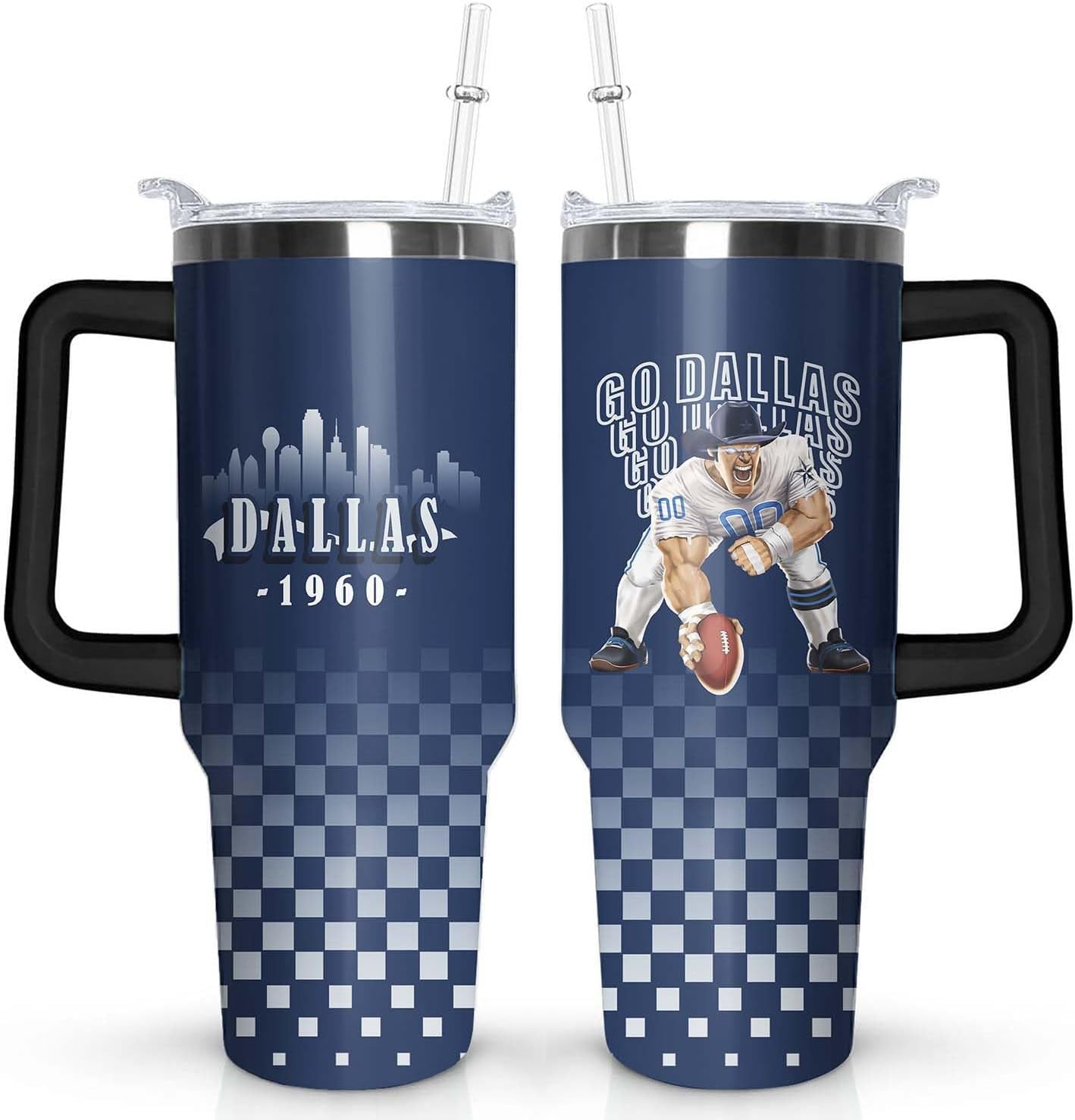 Dallas Classic Dallas City Tumbler Cup, Football Gifts for Football ...
