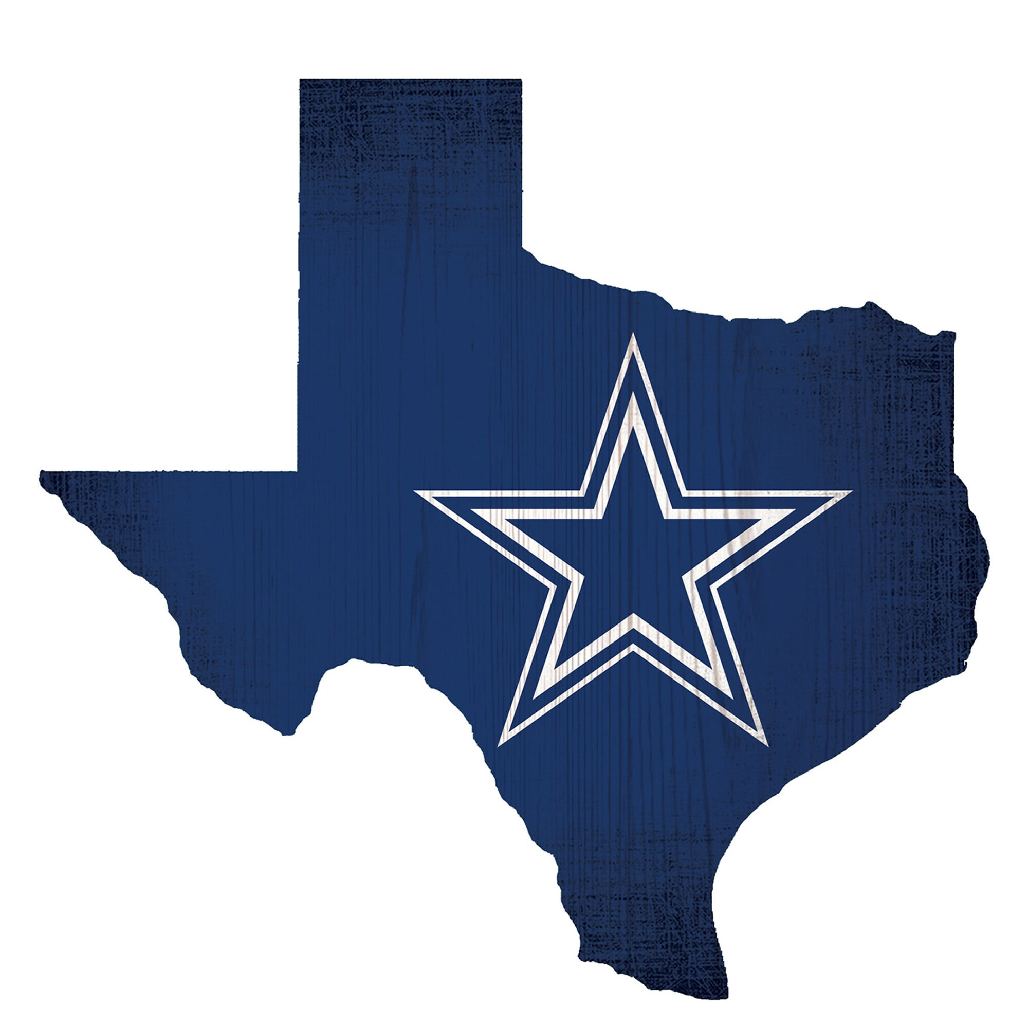 Dallas Cowboys 12" Logo State Sign - Walmart.com