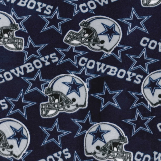 Dallas Cowboys 58" 100% Polyester Fleece Logo Sports Sewing & Craft ...
