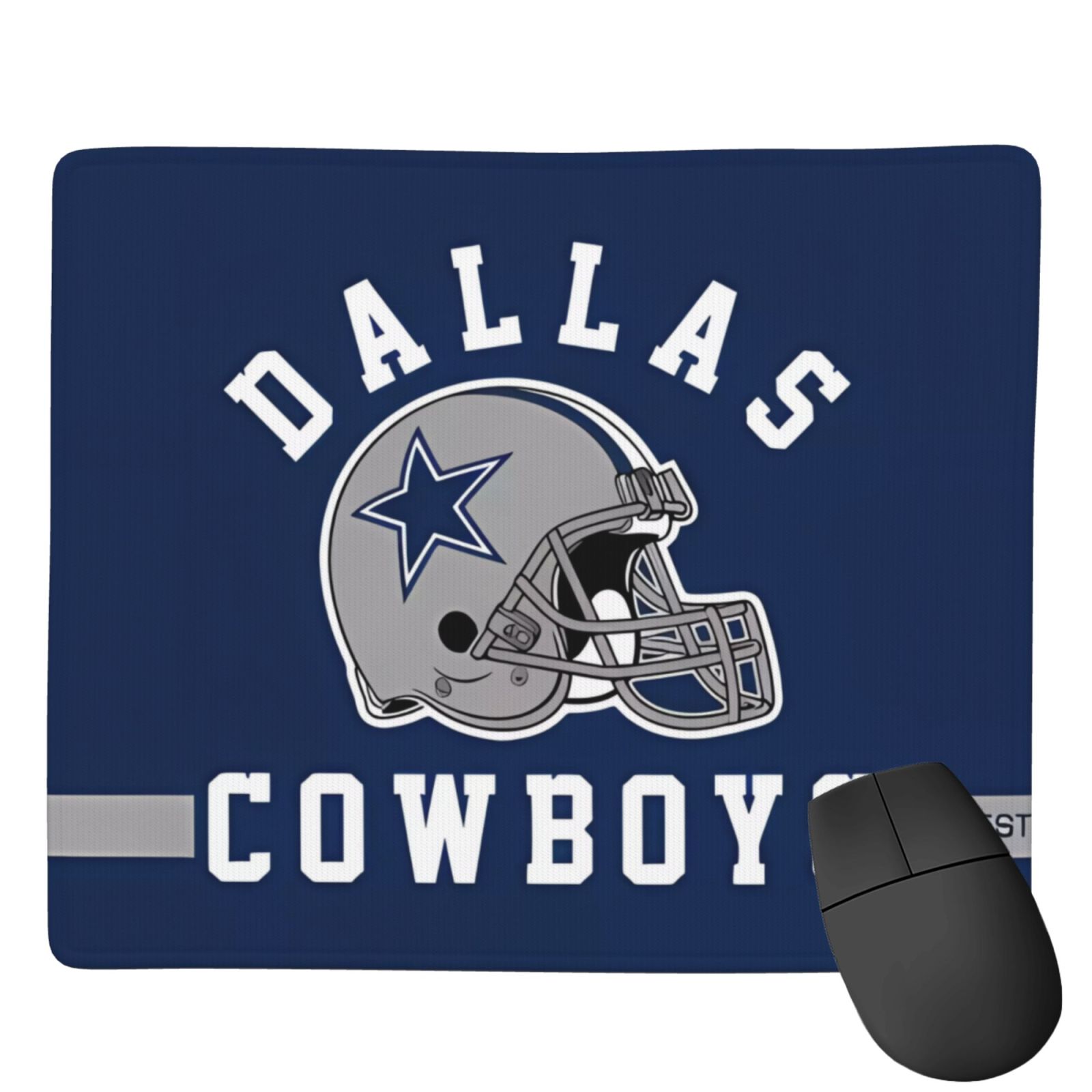 Cowboys Anti_slip rubber mouse pad football team pattern printed mouse ...