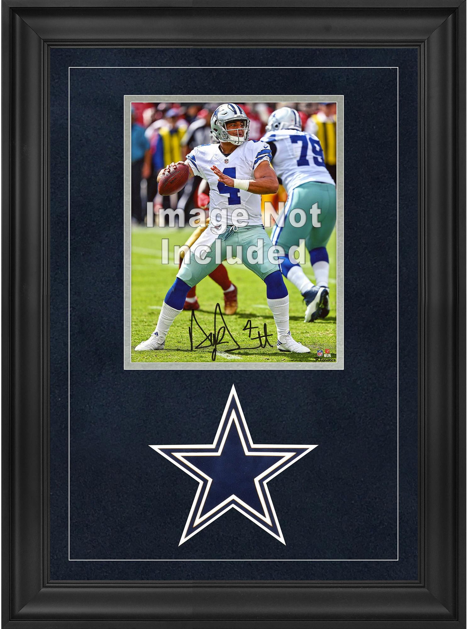 Dallas Cowboys Deluxe 8" x 10" Vertical Photograph Frame with Team Logo ...