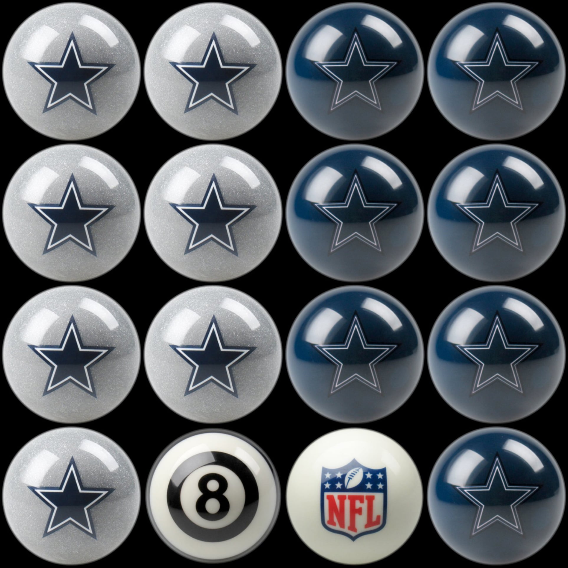 Dallas Cowboys NFL Billiard Ball Set - Walmart.com