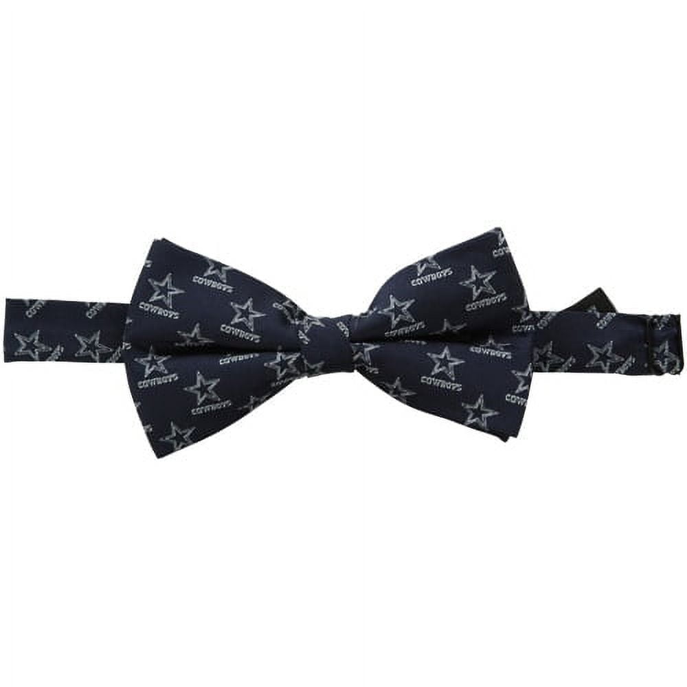 Dallas Cowboys Repeated Logo Bow Tie - Navy Blue - Walmart.com