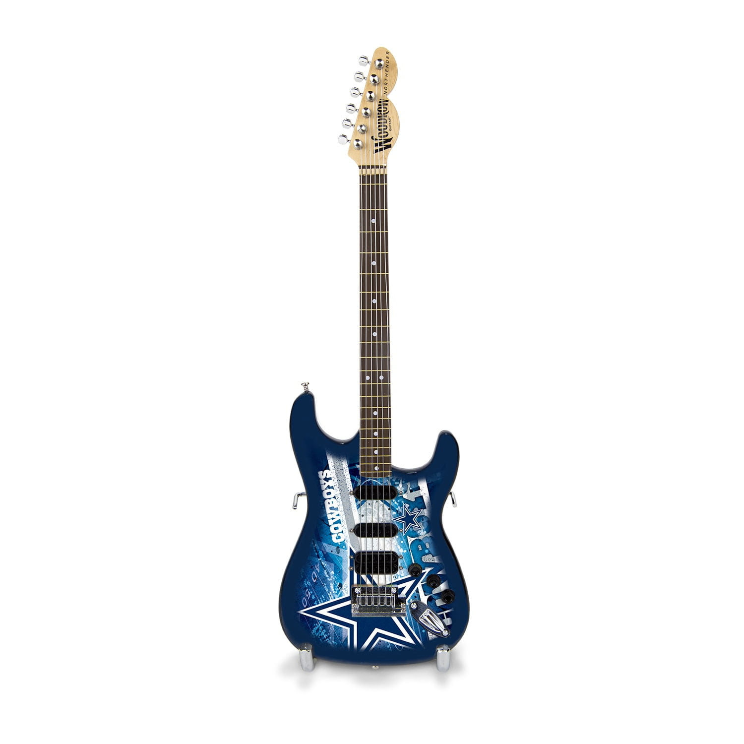 Woodrow NFL Dallas Cowboys 10" Collectible Mini Guitar - Walmart.com