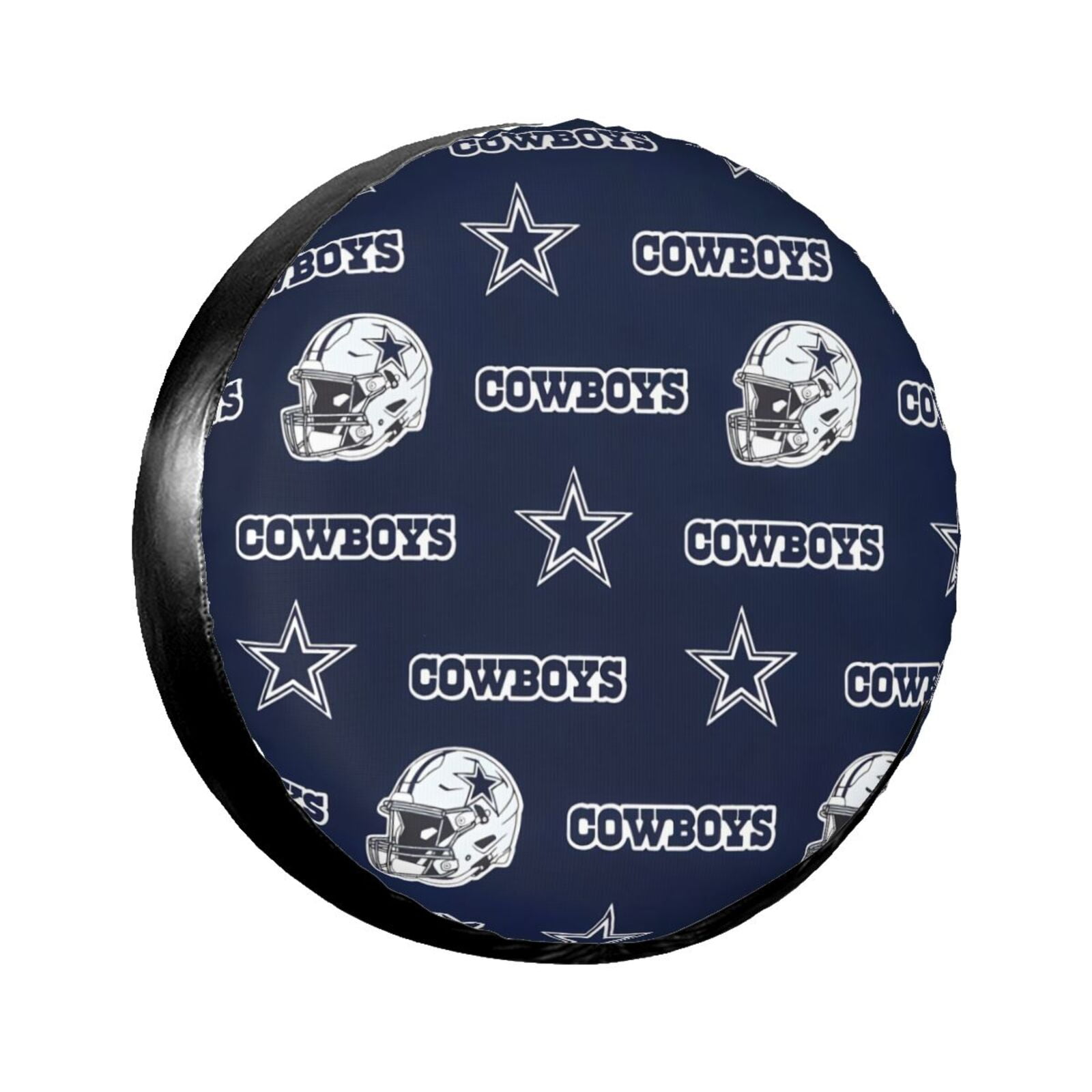 Dallas ‌Football Fan Print Spare Tire Cover – Durable Polyester Tire ...