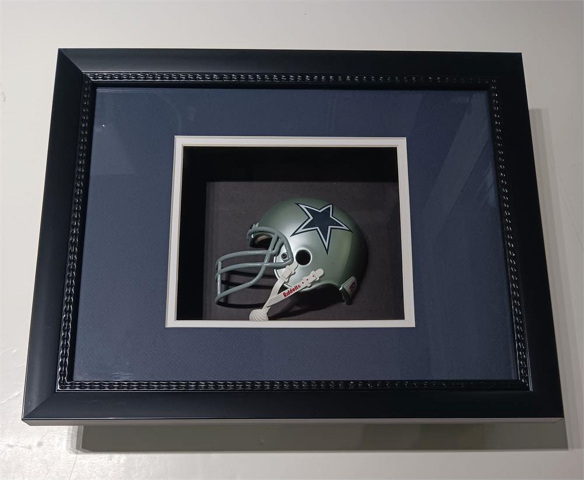 Dallas Football Mini Helmet 11x14 Shadowbox - Walmart.com