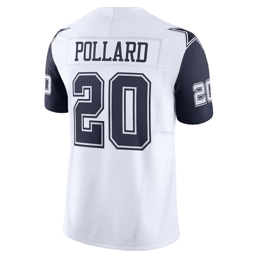 Dallas Football Shirt Tony Pollard#20 Sports Team Game Fans For Youth ...