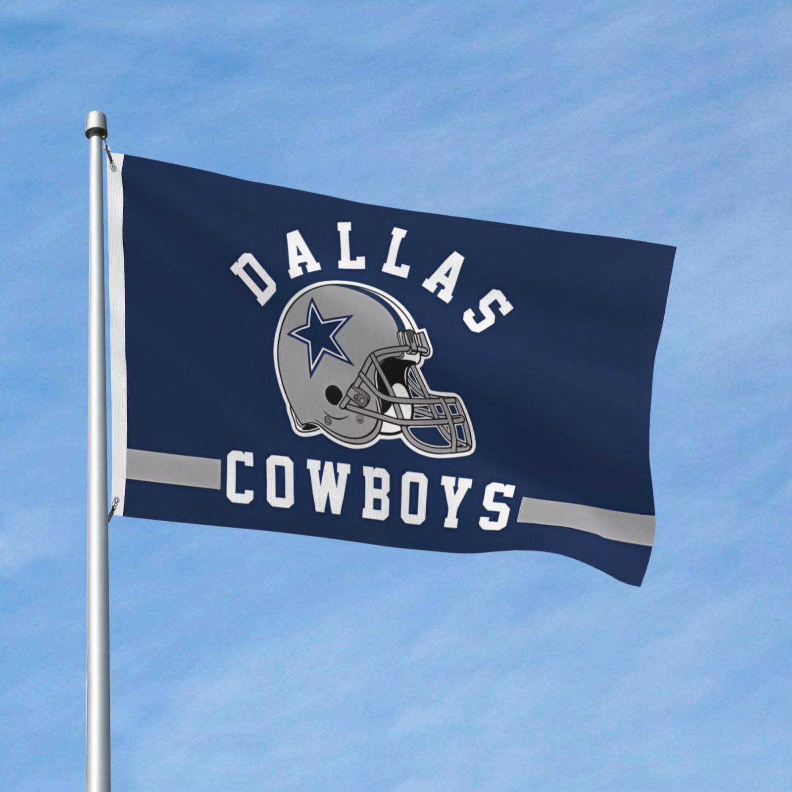 Dallas Football Team Double-Sided Flag 3x5 Ft, Match Day Fan Support ...