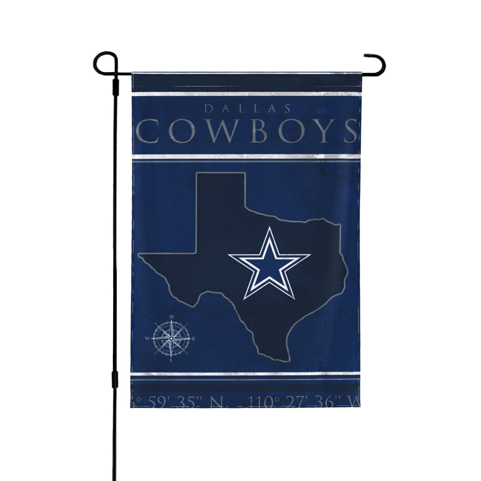 Dallas Football Team Garden Flag 12.5"x18" Indoor and Outdoor ...