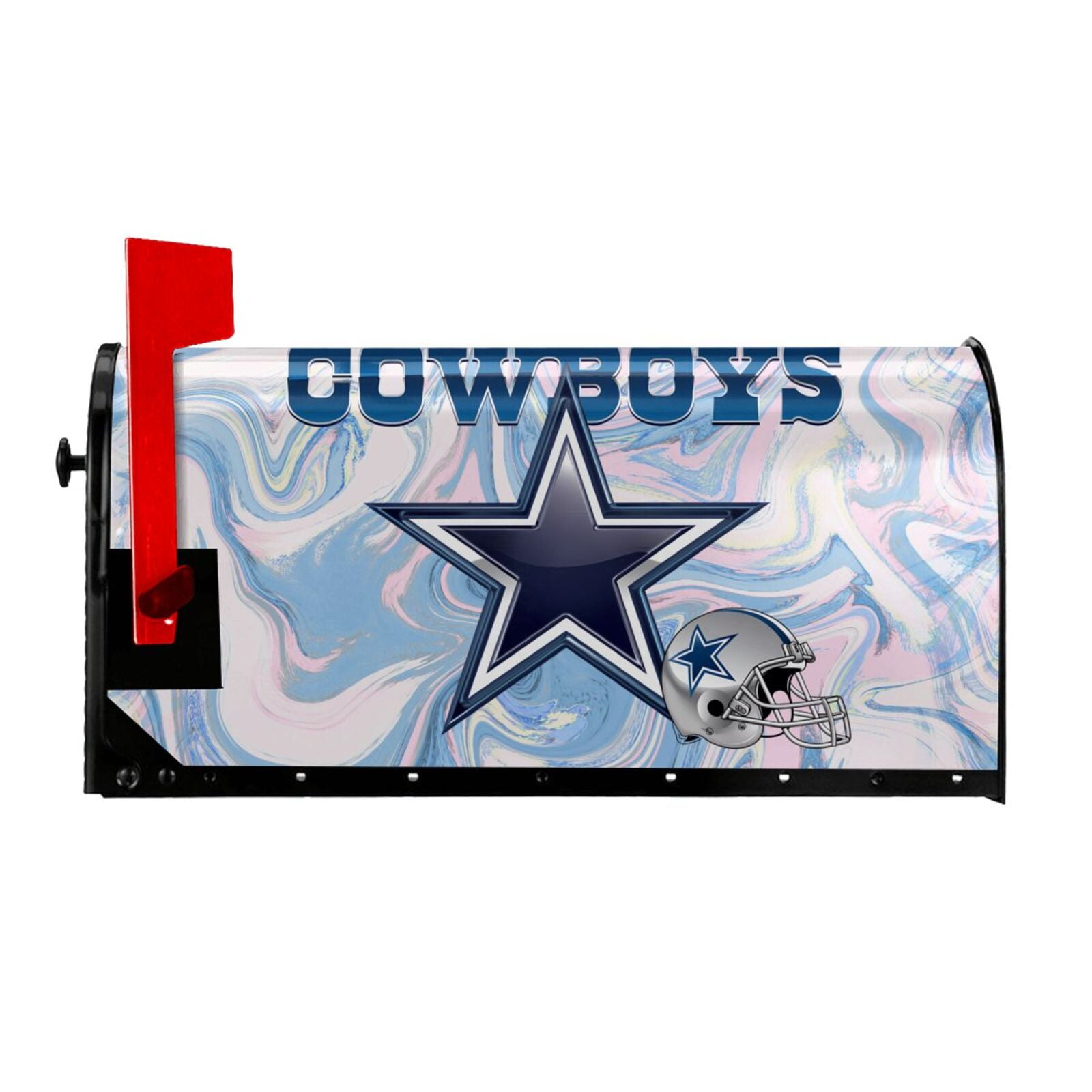 Dallas Football Team Magnetic Cute Mailbox Cover, Weatherproof and Fade ...