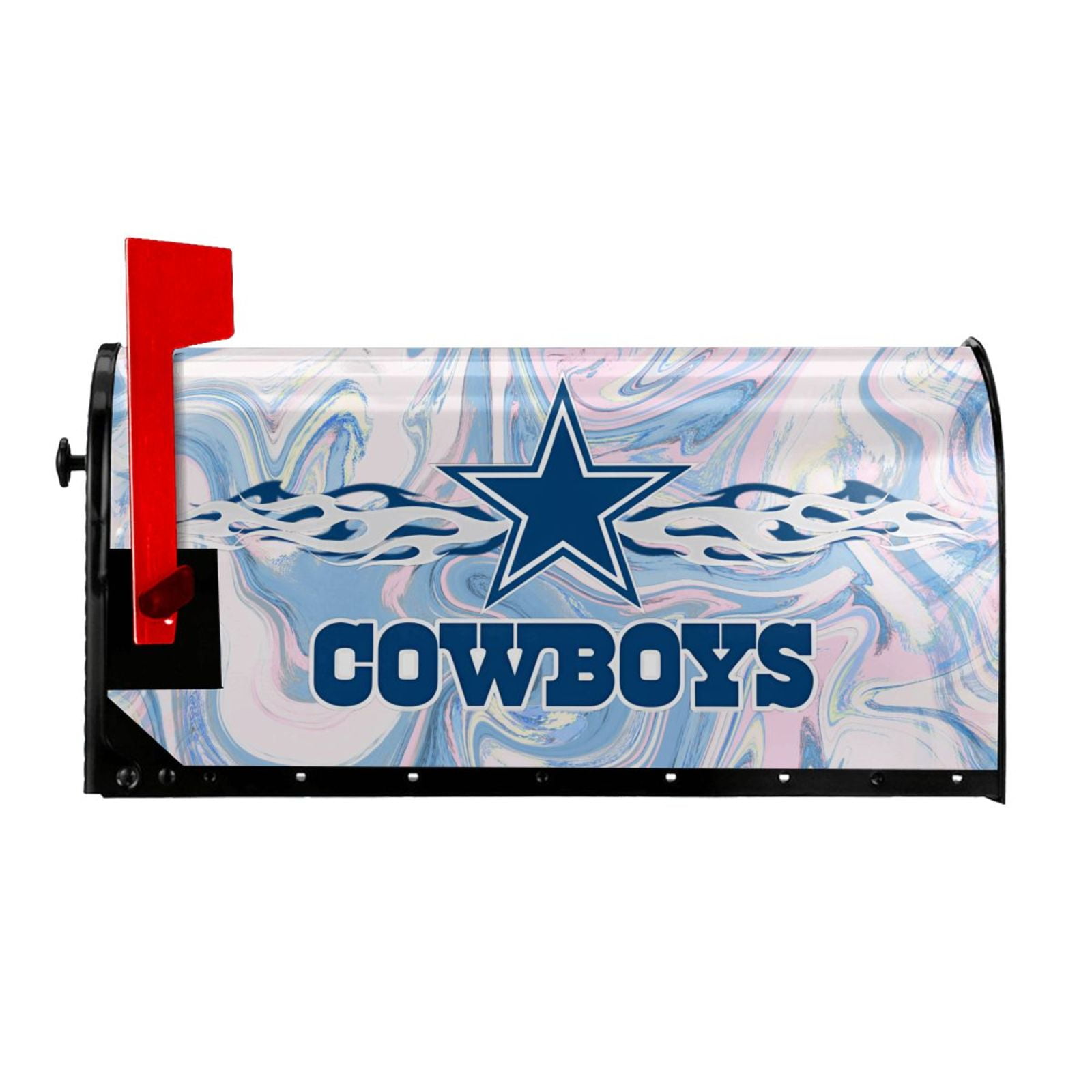 Dallas Football Team Magnetic Cute Mailbox Cover, Weatherproof and Fade ...