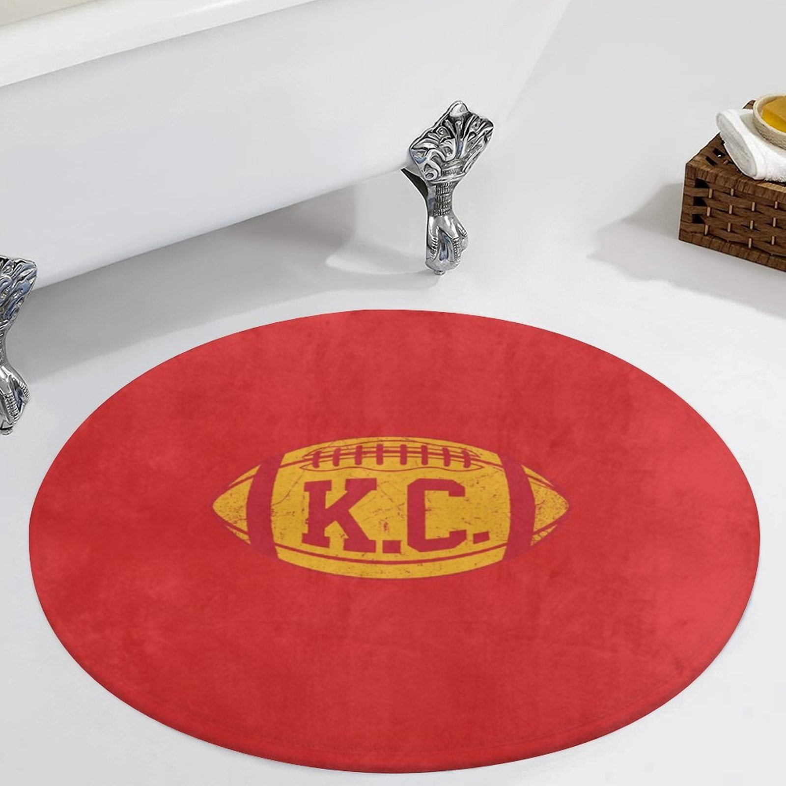Dallas Football Team Sling（2） Round Area Rugs for Bedroom Living Room ...