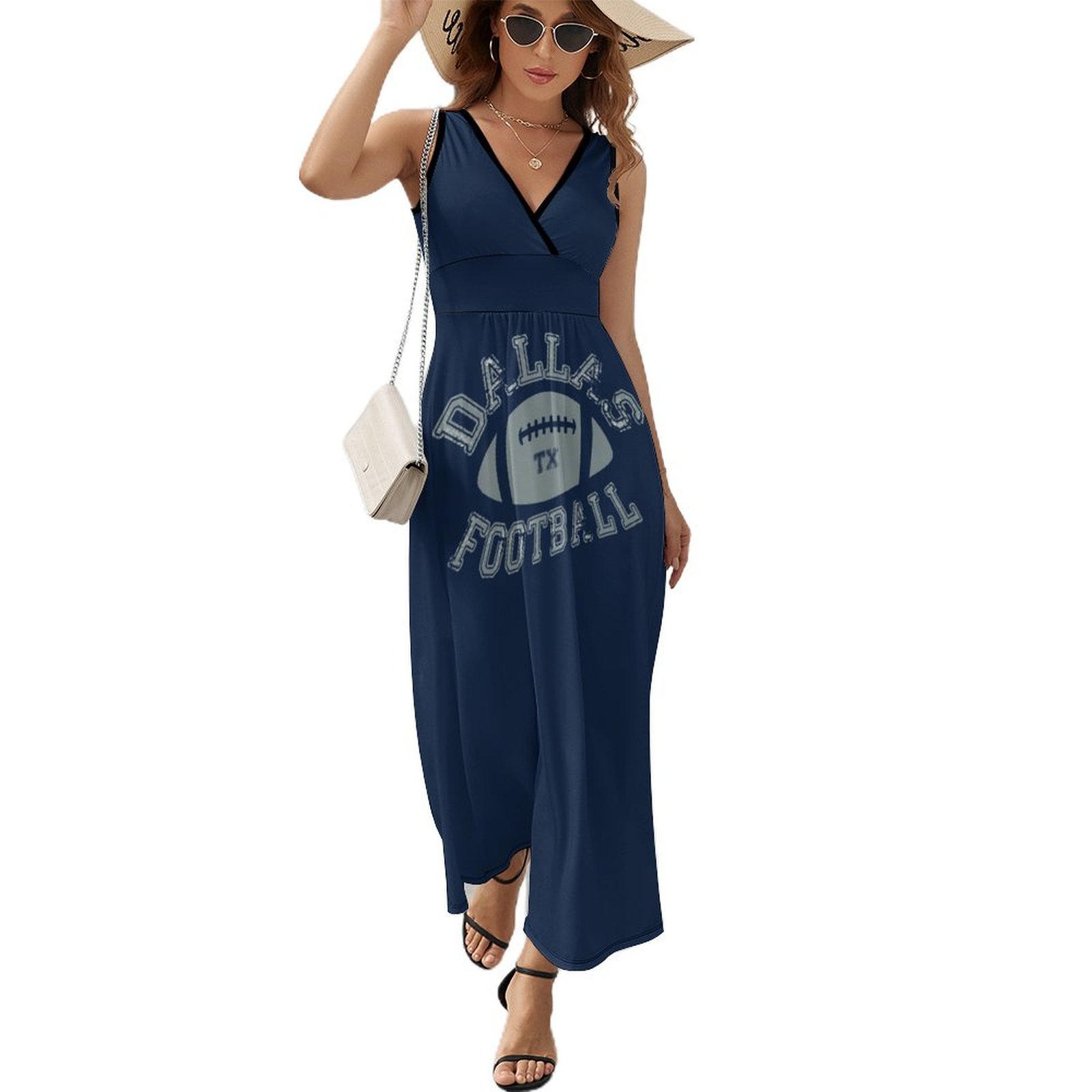 Dallas Football Team Sling（3） Sleeveless Dress Dresses Ladies 2025 ...
