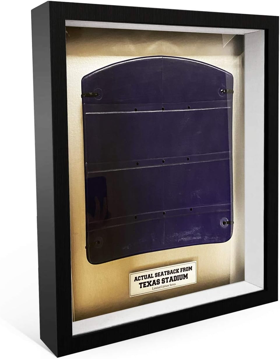 Dallas Football Texas Stadium Seatback Shadow Box 22x26 with Letter ...