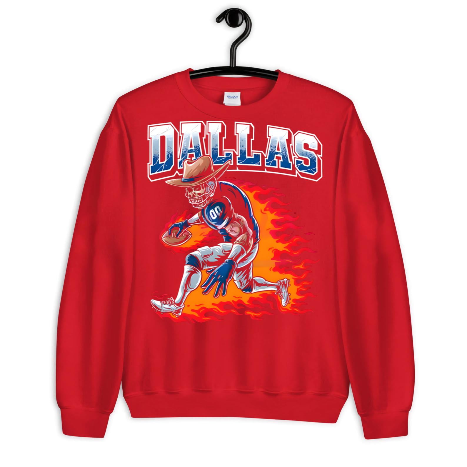 Dallas Ghost Rider Football Shirt Cowboys Merch-TH28022 - Walmart.com