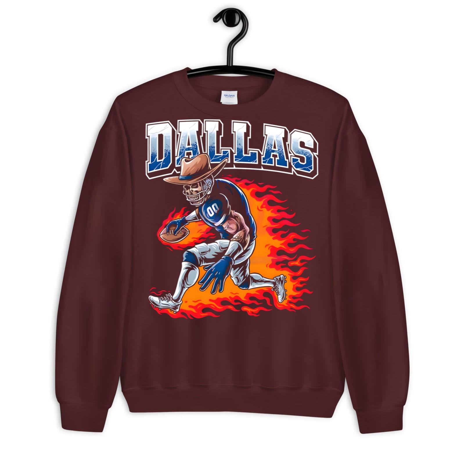 Dallas Ghost Rider Football Shirt Cowboys Merch-TH28022 - Walmart.com