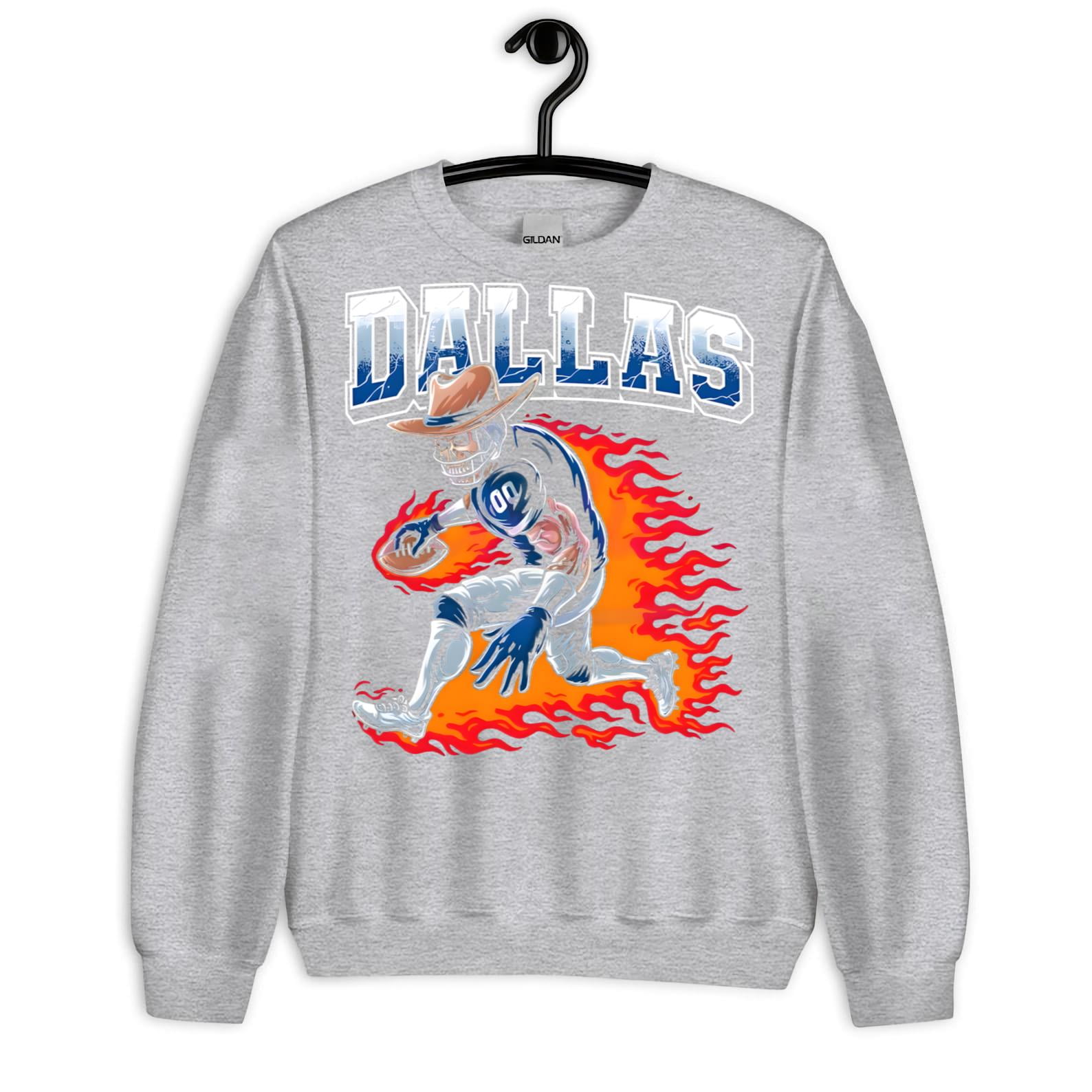 Dallas Ghost Rider Football Shirt Cowboys Merch-TH28022 - Walmart.com