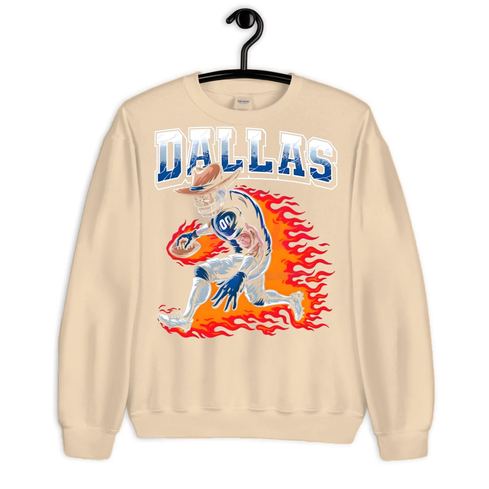 Dallas Ghost Rider Football Shirt Cowboys Merch-TH28022 - Walmart.com