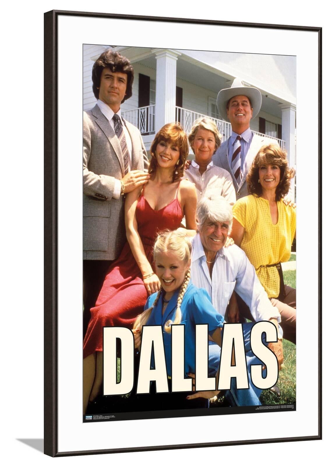 Dallas - Group Canvas Wall Poster, 22.375" x 34" - Walmart.com