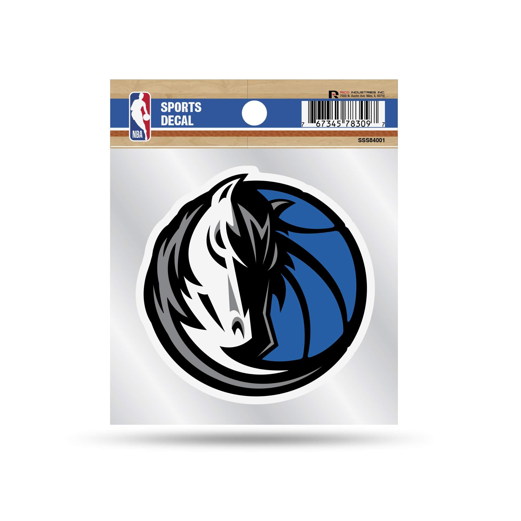Dallas Mavericks 4x4 Die Cut Inch Decal Sticker Flat Vinyl, Primary ...