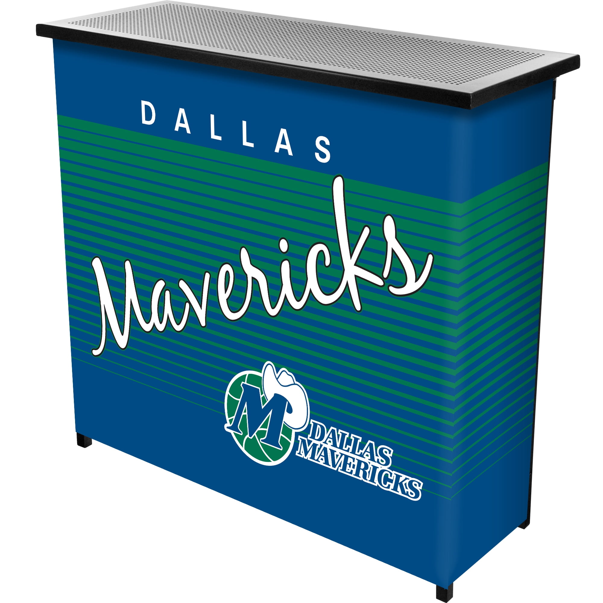 Dallas Mavericks Portable Bar - Licensed - 2-Shelf Storage - Walmart.com