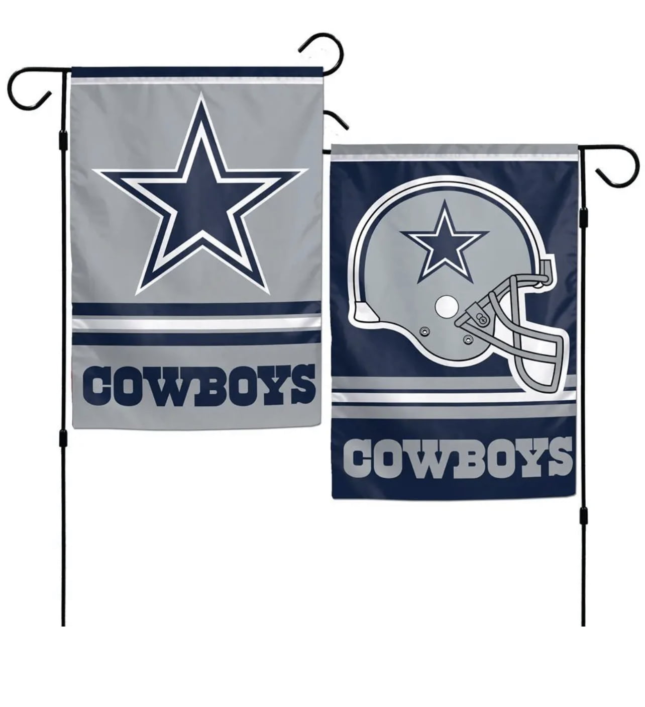 Dallas Pro Football Team Flag 12 x 18 inch Garden Flag Double Sided ...
